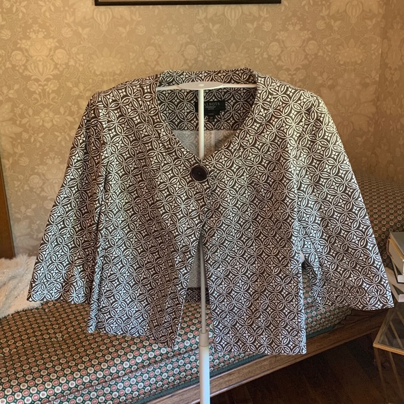 Talbots | Jackets & Coats | Talbots Petites Stretch Button Jacket Worn ...